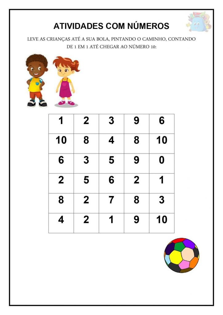 32 Atividades com Números na Educação Infantil para Imprimir