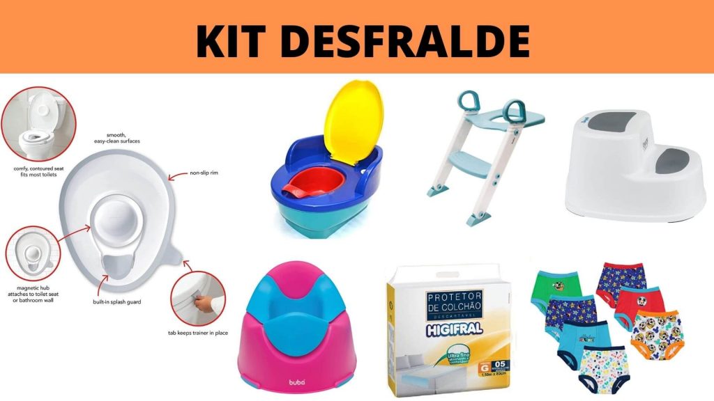 Como fazer o desfralde? Sinais de Desfralde, Kit para Desfraldar