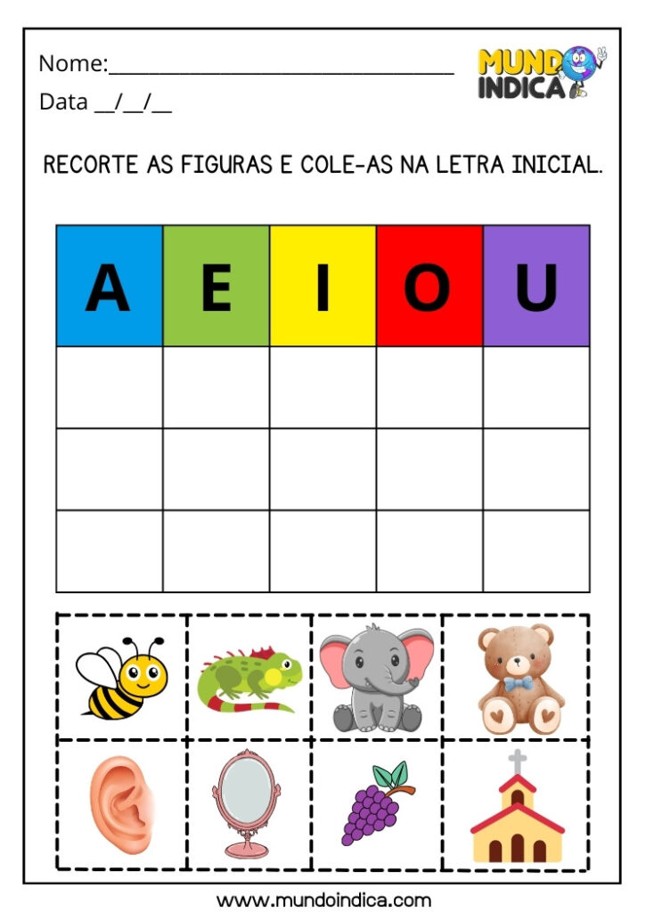 26 Atividades Pedagógicas para Autismo para Imprimir
