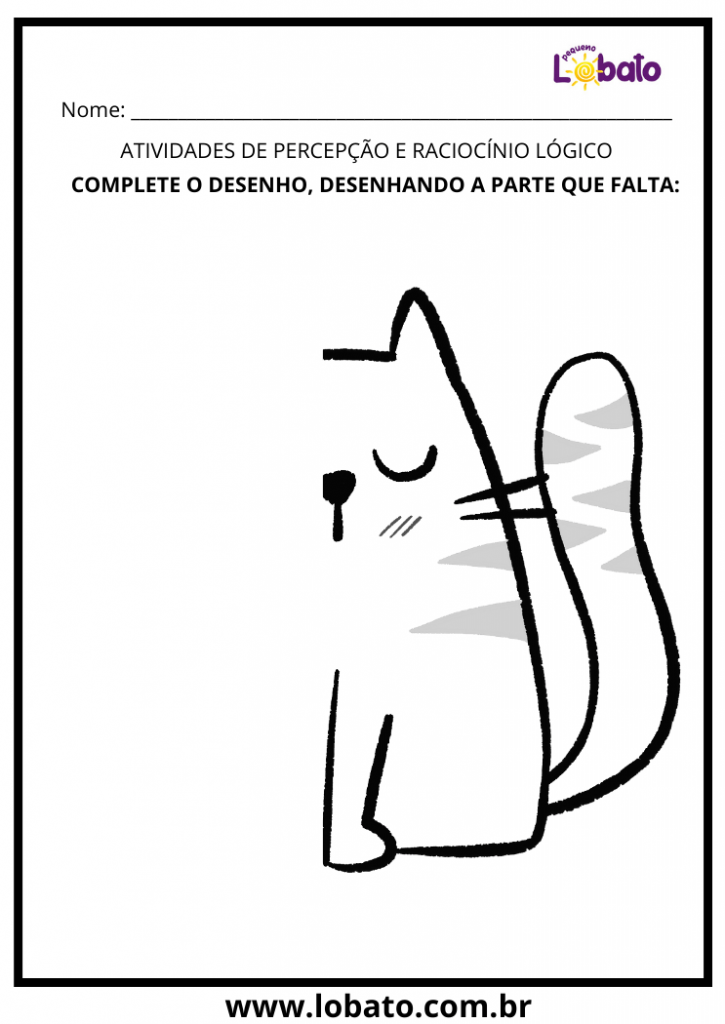 20 Atividades TEA para Imprimir