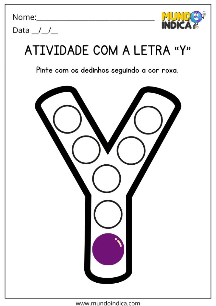 7 Atividades com a Letra Y para Alfabetização Lúdica em 2025