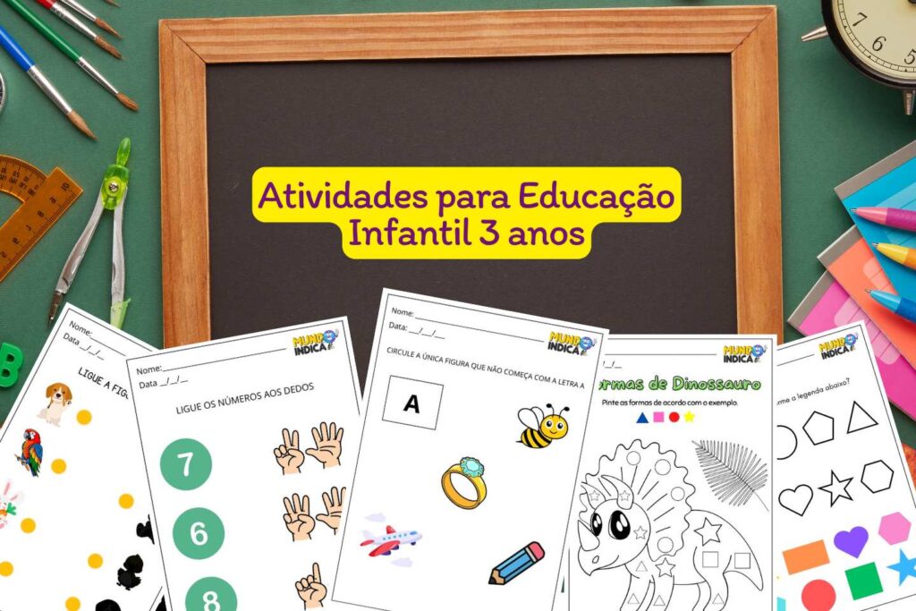 30 Atividades para Educação Infantil 3 anos em 2026