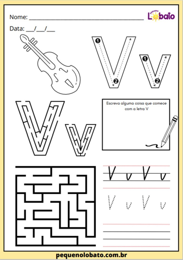 7 Atividades com a Letra V em 2025