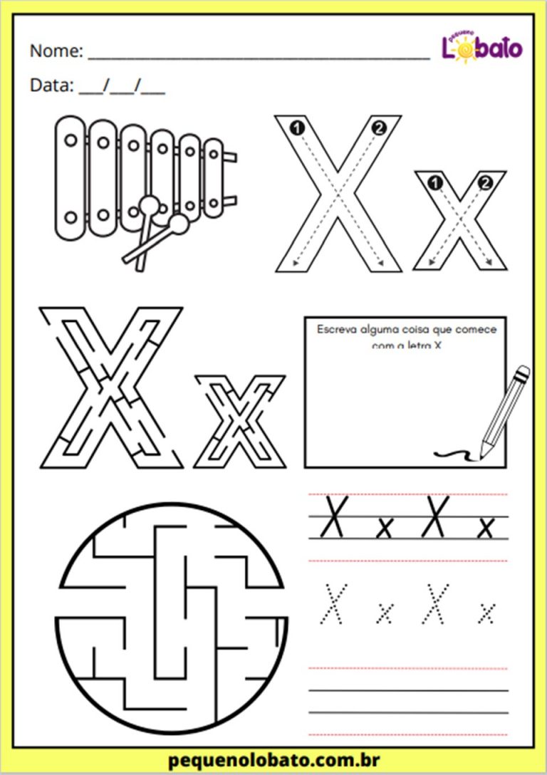 7 Atividades com a Letra X em 2025