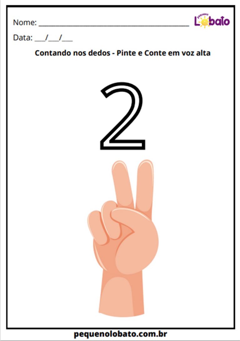 10 Atividades com o Número 2 Prontas para Imprimir
