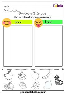 14 Atividades com Frutas na Educação Infantil para Imprimir