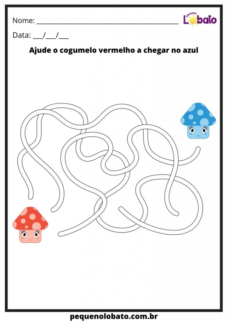 14 Atividades de Labirinto para imprimir na Educação Infantil