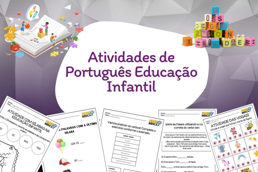 61 Atividades de Português para Educação Infantil em 2026