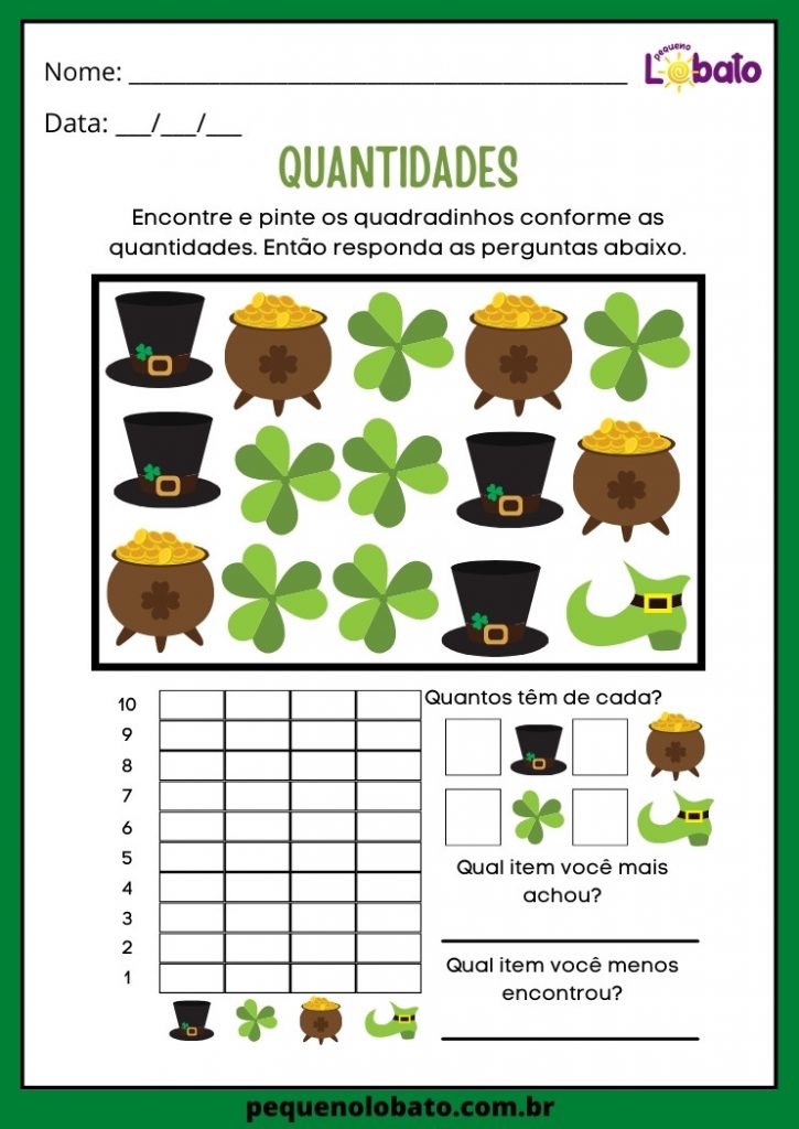 Atividades de Matemática 2 Ano para imprimir 2025