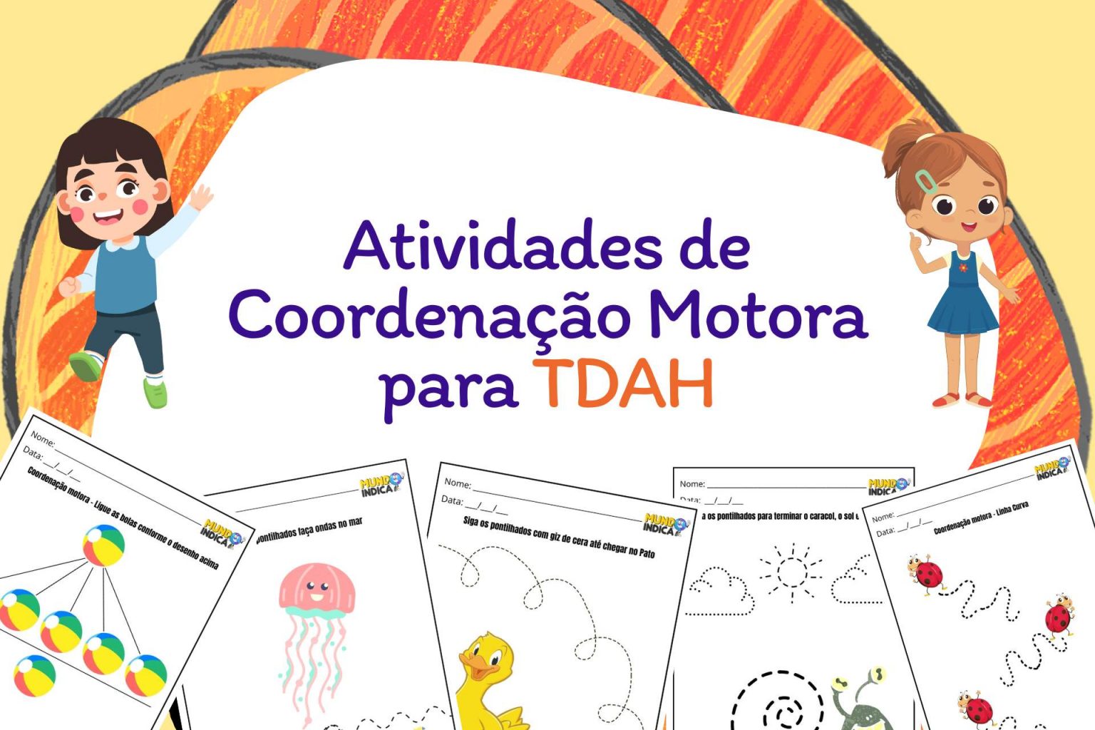 24 Atividades de Coordenação Motora para TDAH de 2025