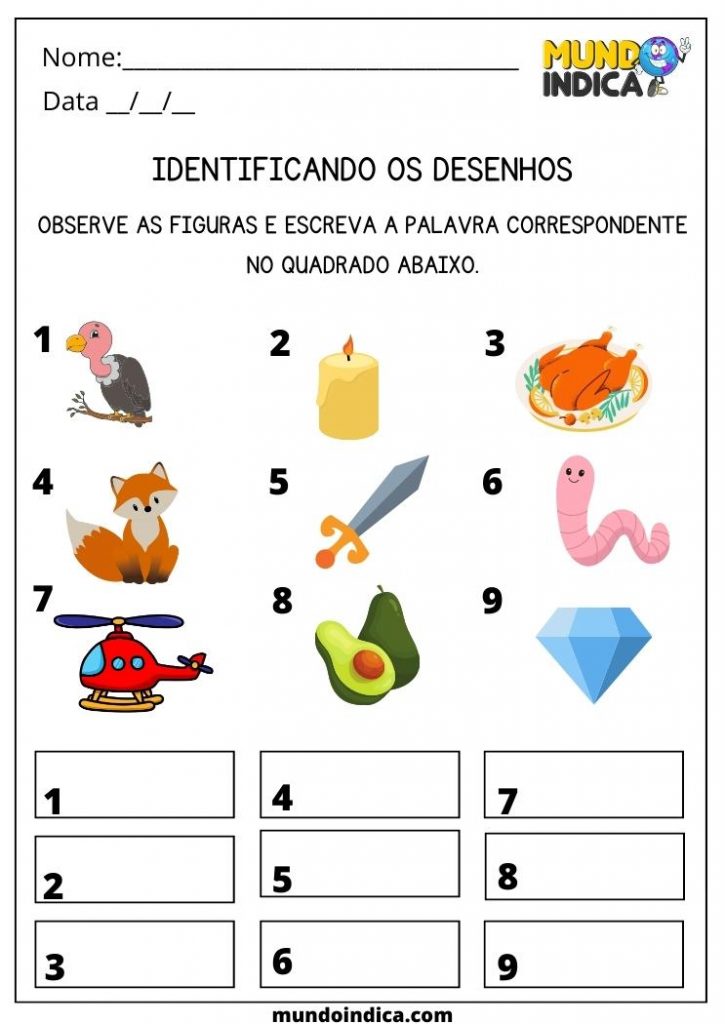 20 Atividades de Português 2 ano do Ensino Fundamental