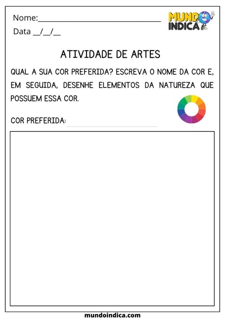 20 Atividades de Artes 3 Ano Fundamental para Imprimir