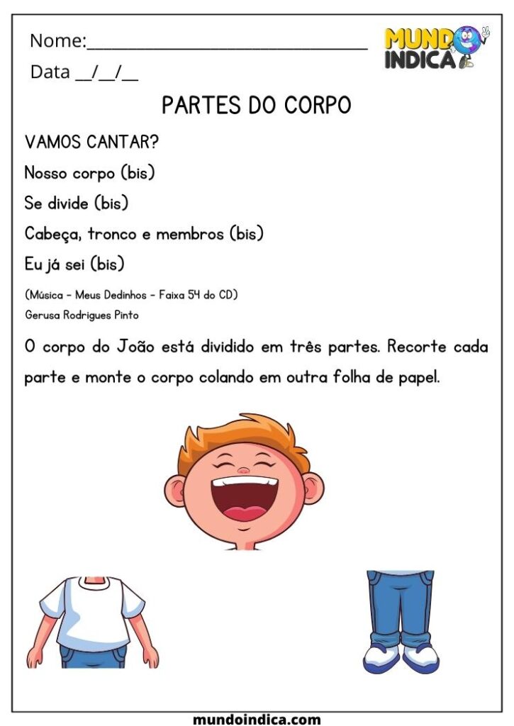 20 Atividades de Ciências 1 Ano Fundamental para Imprimir