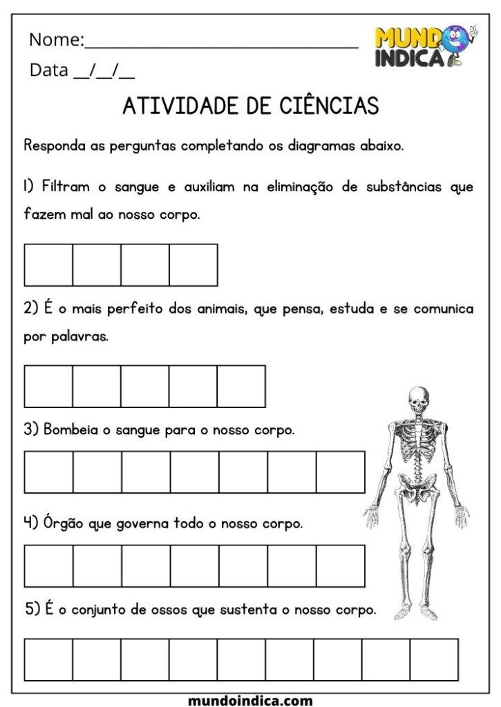 20 Atividades de Ciências 3 Ano Fundamental 20 Atividades de Ciências 3 Ano Fundamental