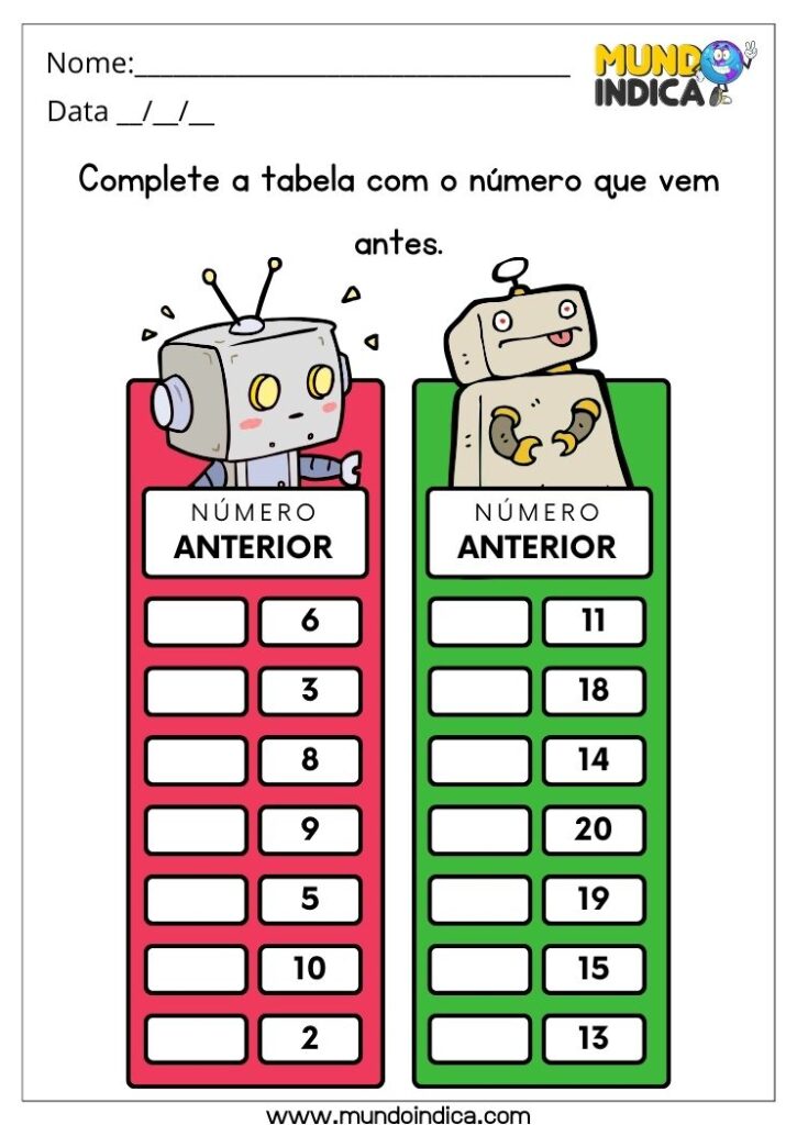 40 Atividades de Matemática para Alunos com Autismo para Imprimir