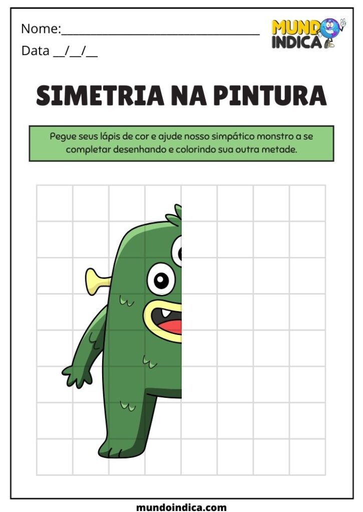 15 Atividades de Simetria para Alunos com Autismo