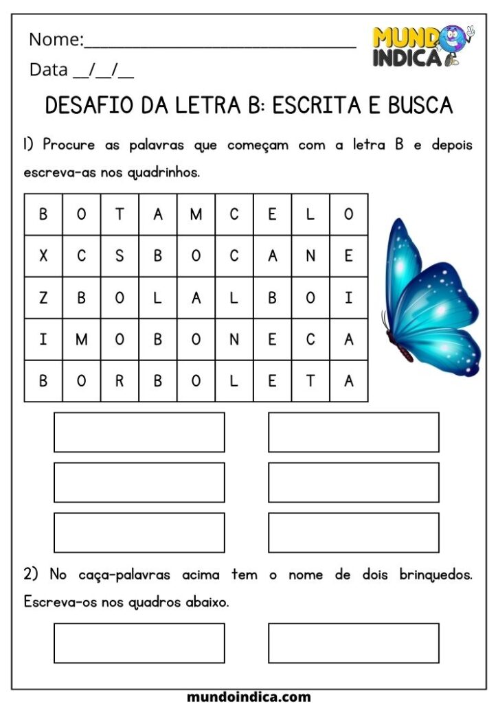 20 Atividades de Alfabetização 2º Ano Prontas Para Imprimir