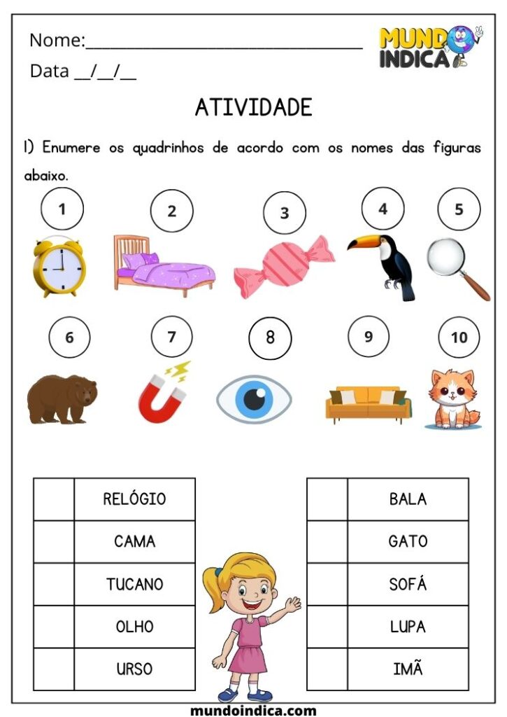 20 Atividades de Alfabetização 2º Ano Prontas Para Imprimir