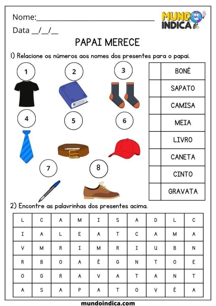 20 Atividades de Alfabetização 2º Ano Prontas Para Imprimir