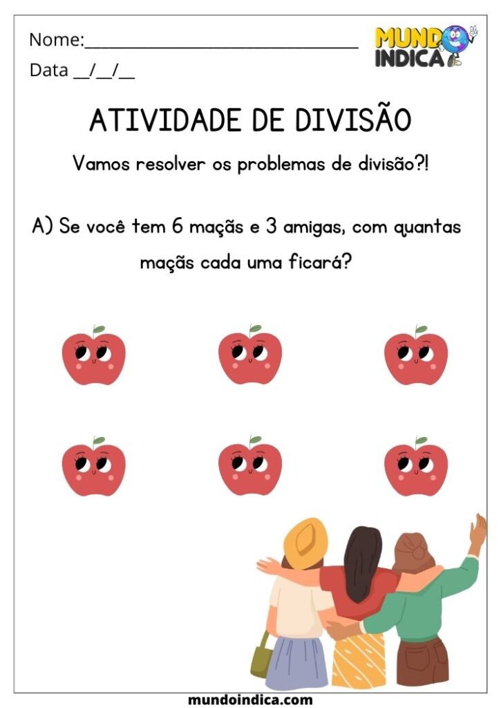 15 Atividades de Divisão para Imprimir