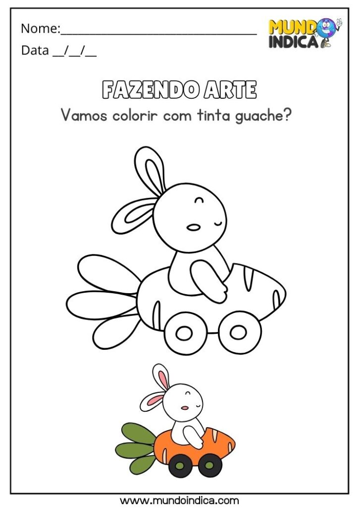 15 Atividades de Pintura com Tinta Guache para Educação Infantil