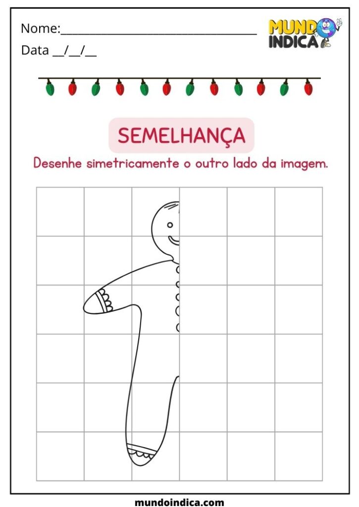15 Atividades de Simetria para Alunos com TDAH para Imprimir