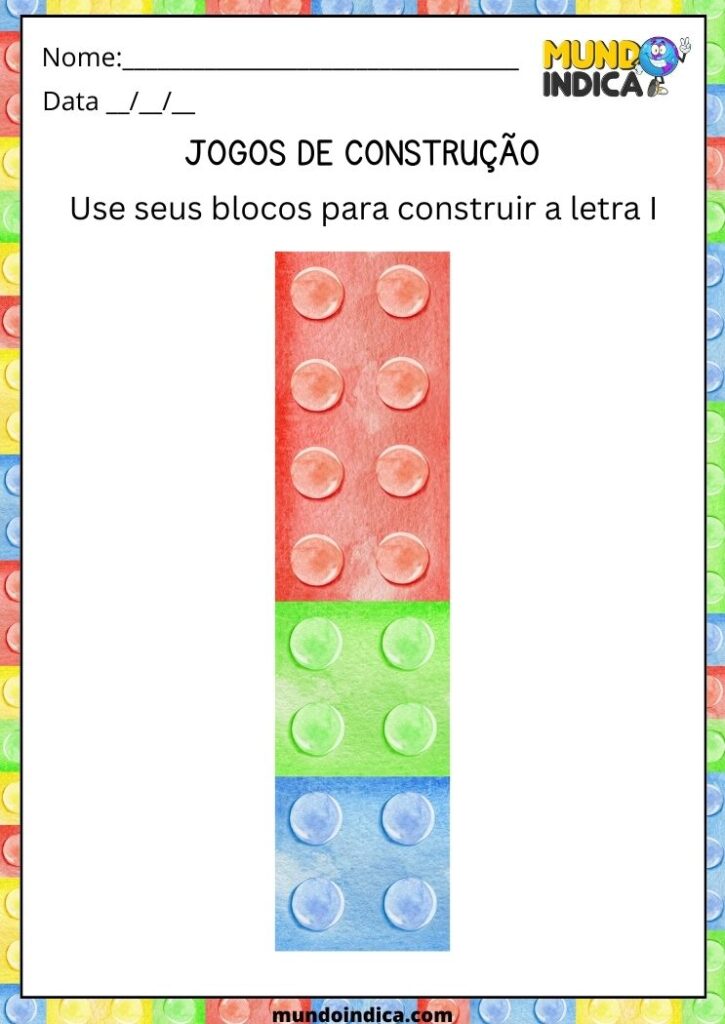 15 Atividades Vogal I para Imprimir