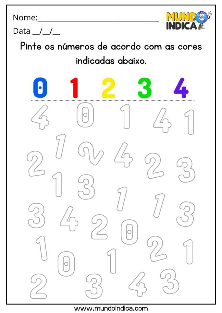 20 Atividades com Cores na Educação Infantil para Imprimir