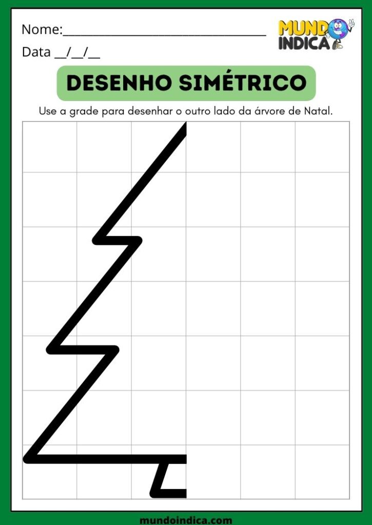 15 Atividades de Simetria para Alunos com Dislexia para Imprimir