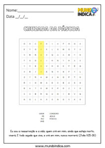 15 Atividades de Páscoa Cristã para Imprimir