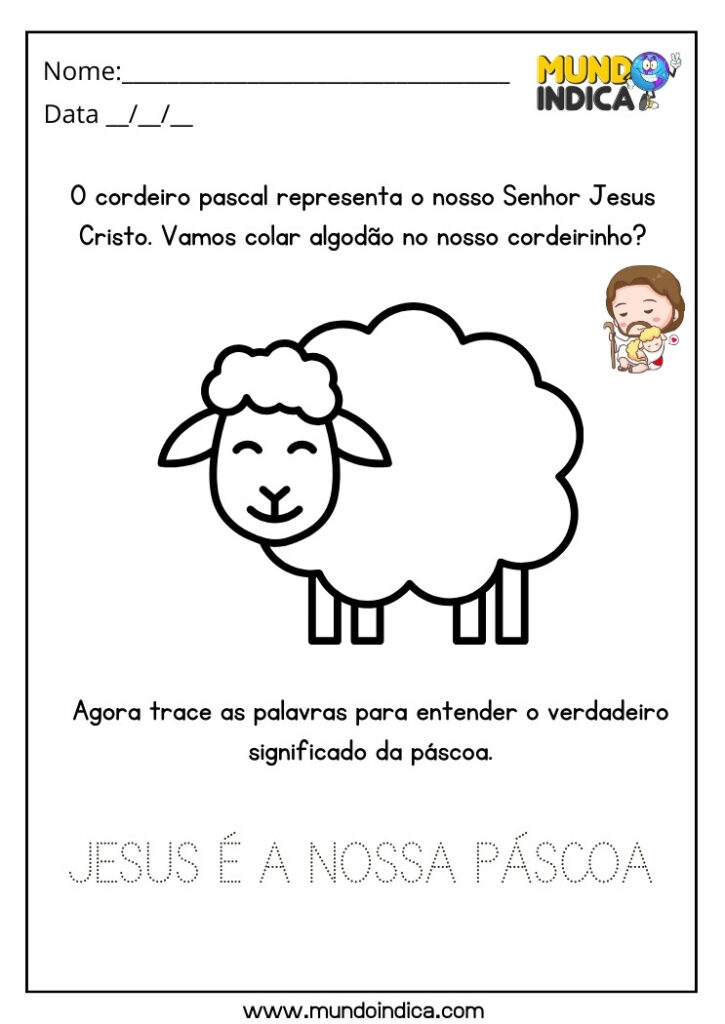 15 Atividades de Páscoa Cristã para Imprimir
