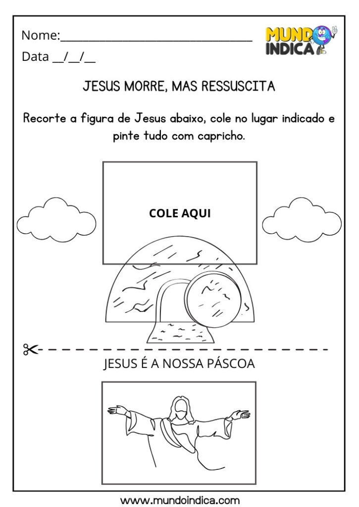 15 Atividades de Páscoa Cristã para Imprimir
