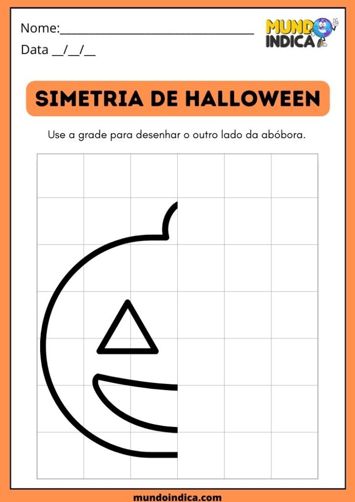 15 Atividades de Simetria para Alunos com Dislexia para Imprimir