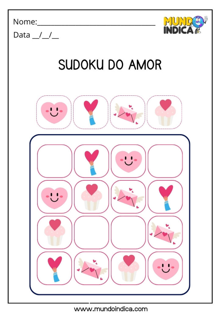 15 Atividades de Sudoku para Imprimir