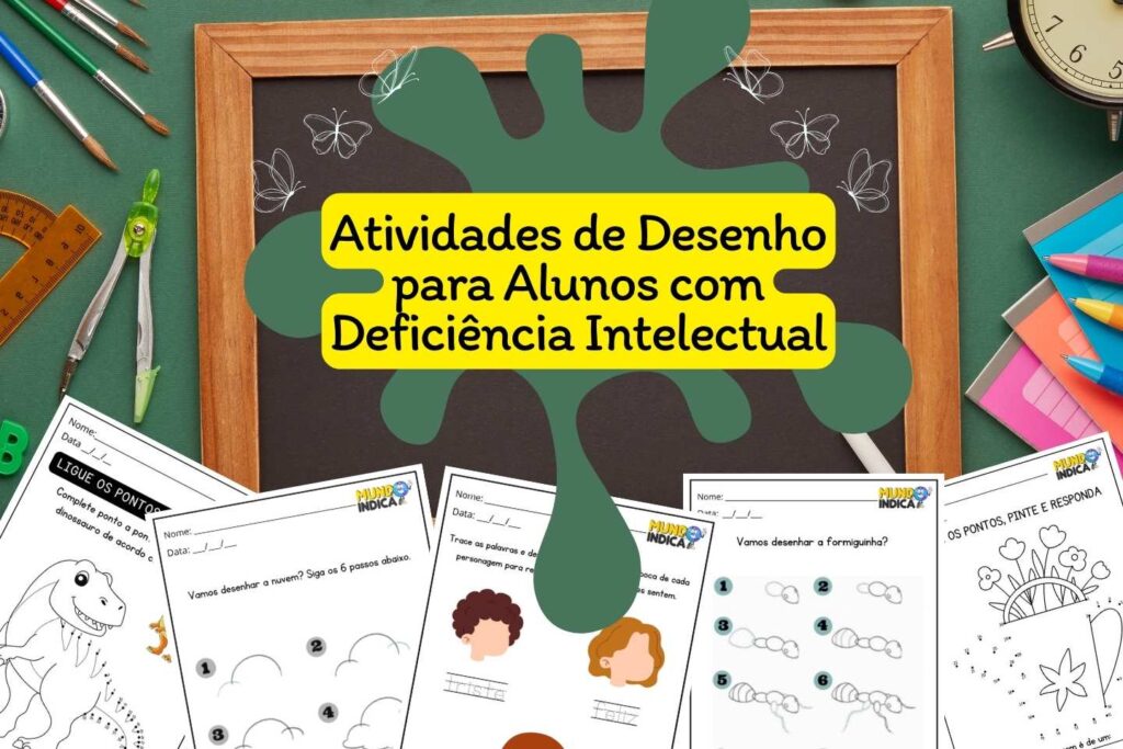 15 Atividades de Desenho para Alunos com Deficiência Intelectual