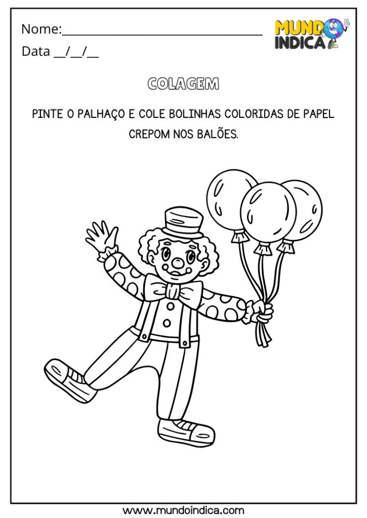10 Atividades de Colagem para Educação Infantil