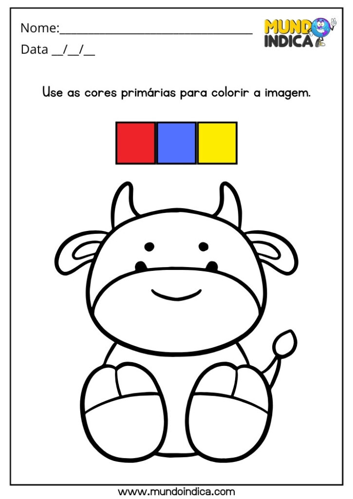 10 Atividades com Cores Primárias para Educação Infantil