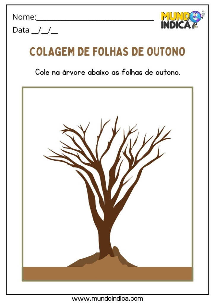 15 Atividades de Outono para Educação Infantil para Imprimir