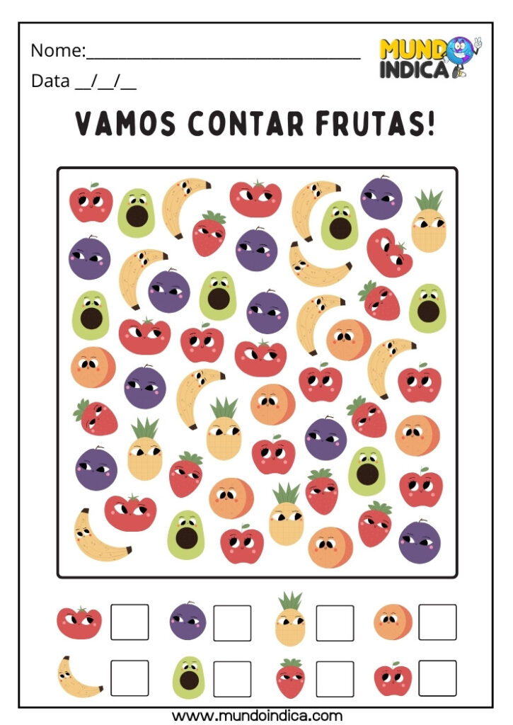 15 Atividades de Contagem: Números e Quantidades para Educação Infantil