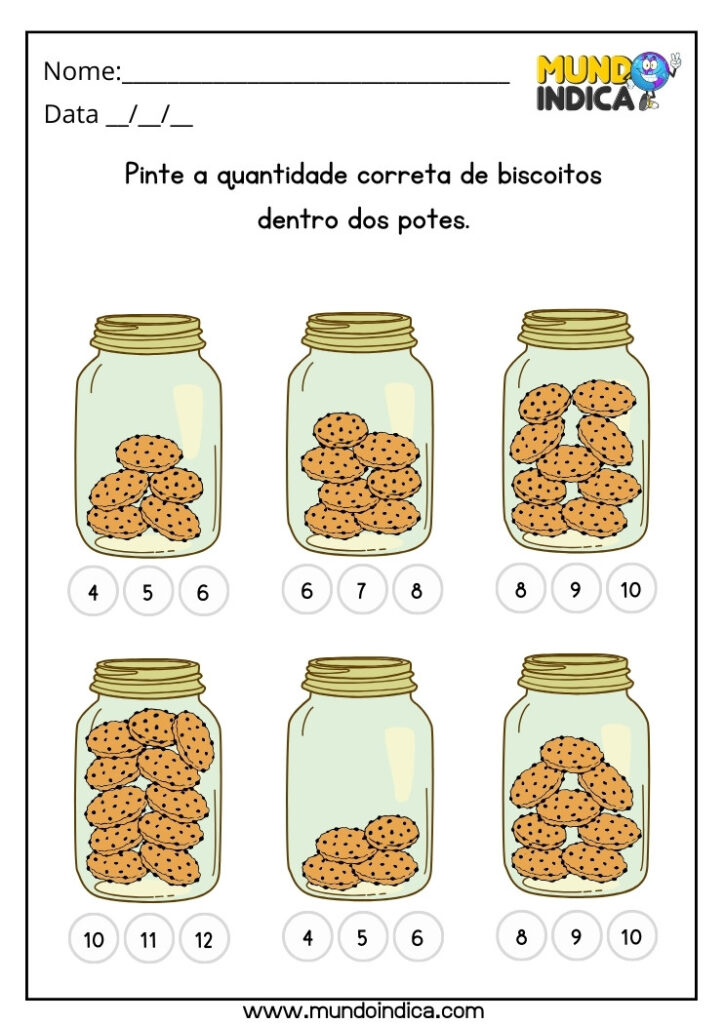 15 Atividades de Contagem: Números e Quantidades para Educação Infantil