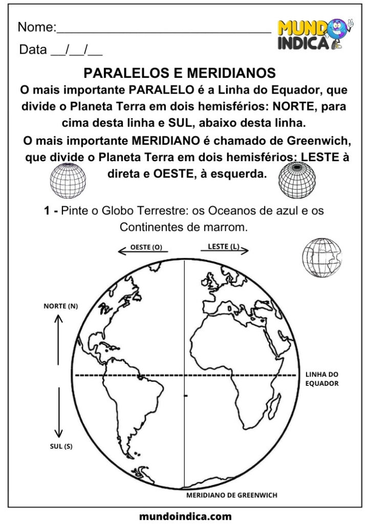 20 Atividades de Geografia para o 3 ano do Ensino Fundamental