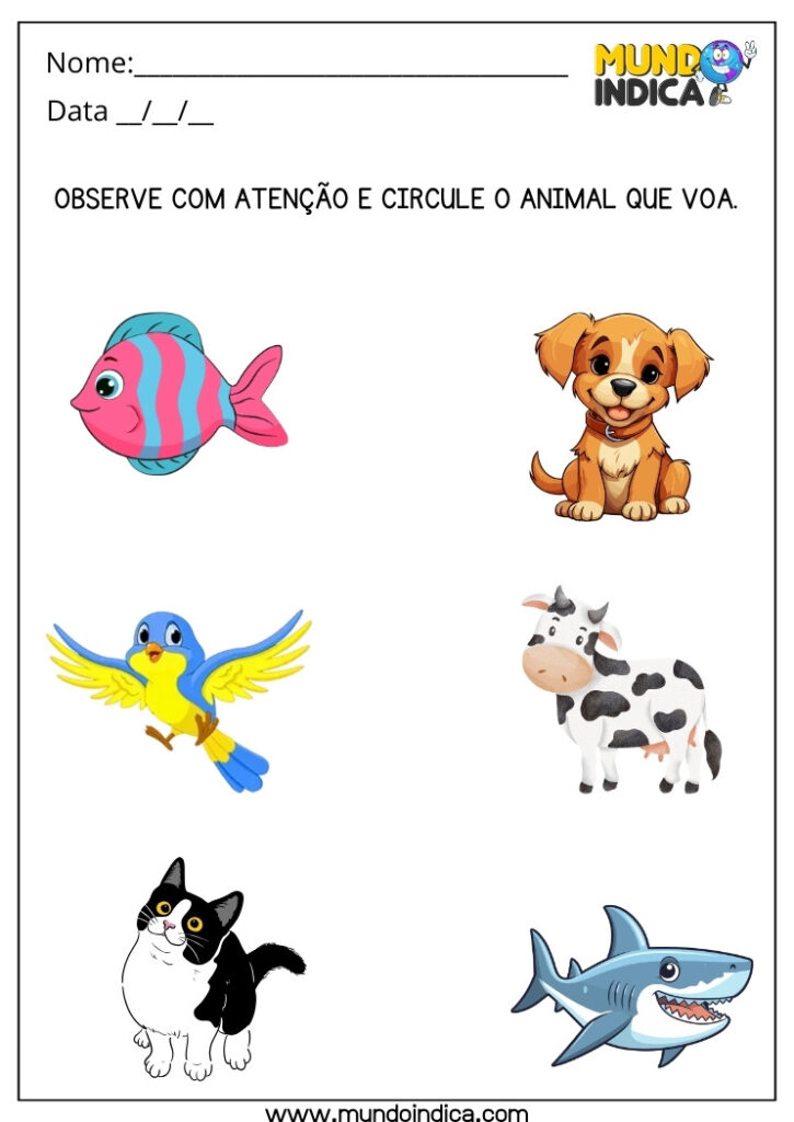 20 Atividades de Maternal para Imprimir