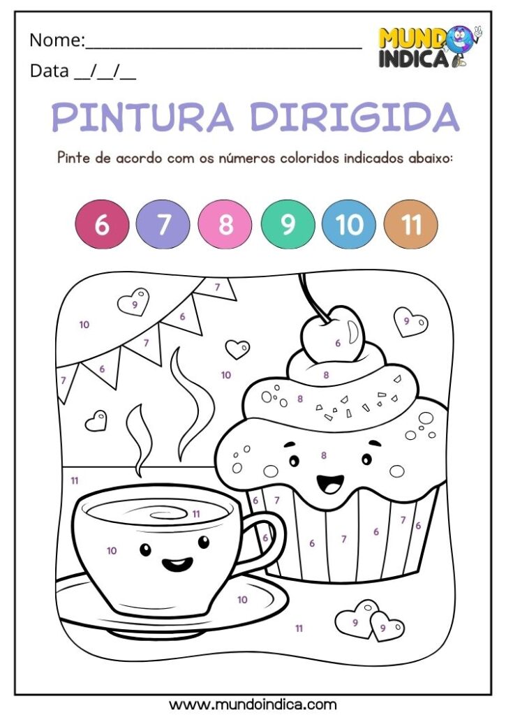 10 Atividades com Cores e Números para Educação Infantil