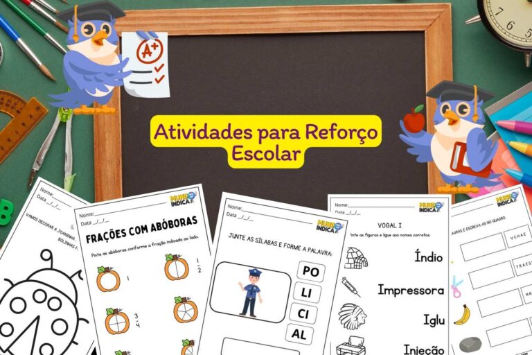 21 Atividades para Reforço Escolar para Imprimir em 2025