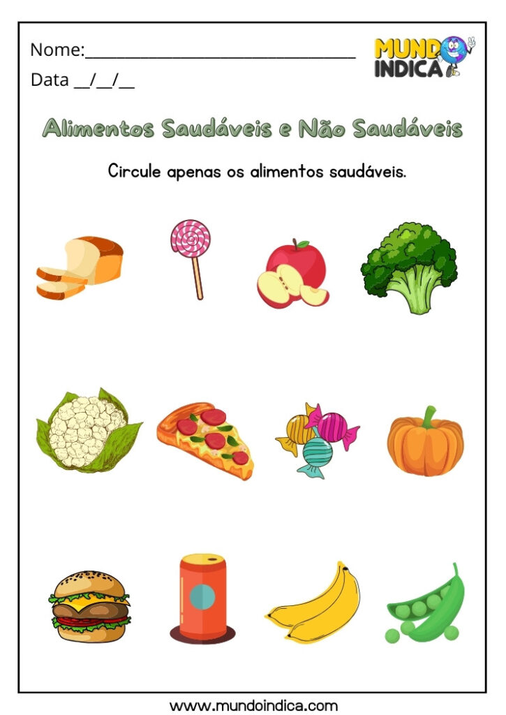 10 Atividades de Alimentação Saudável para Educação Especial