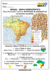 20 Atividades de Geografia para o 4 ano do Ensino Fundamental