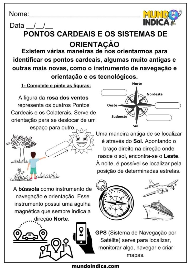 20 Atividades de Geografia para o 4 ano do Ensino Fundamental