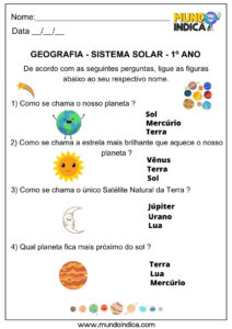 10 Atividades de Geografia para Alunos com Autismo para Imprimir