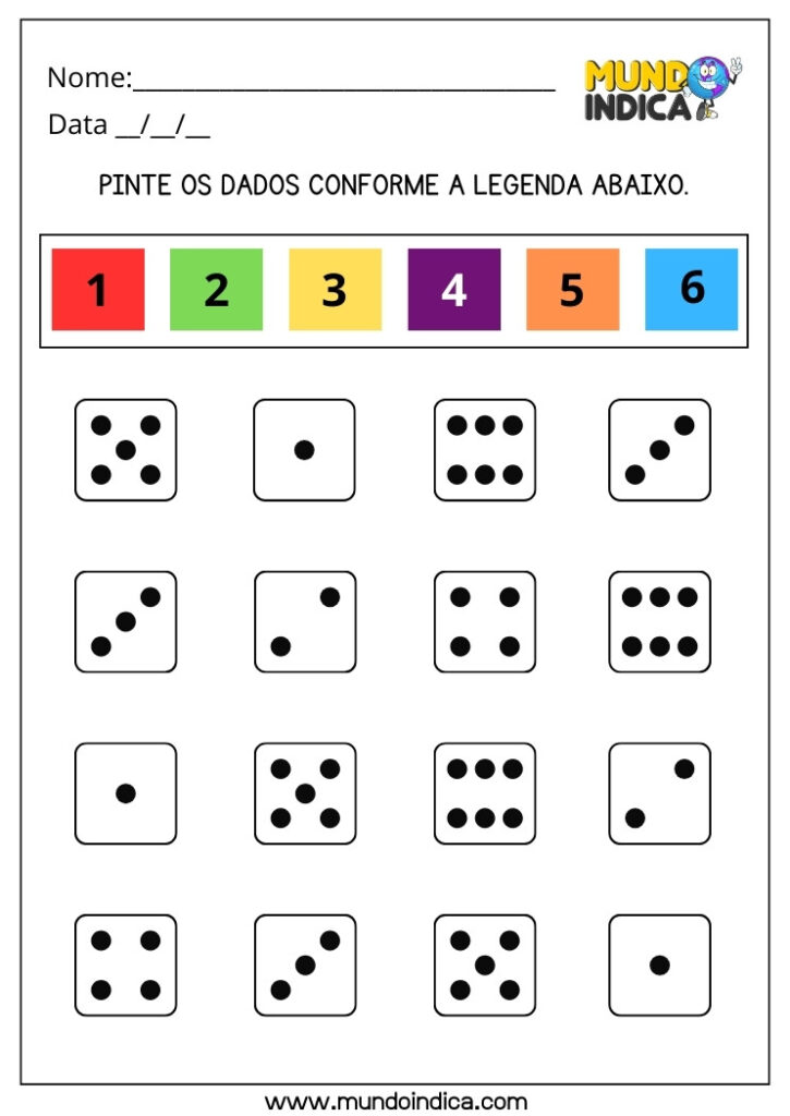 10 Atividades de Estimulação Cognitiva com Cores para Imprimir