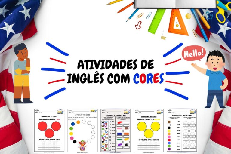 6 Atividades de Inglês com Cores